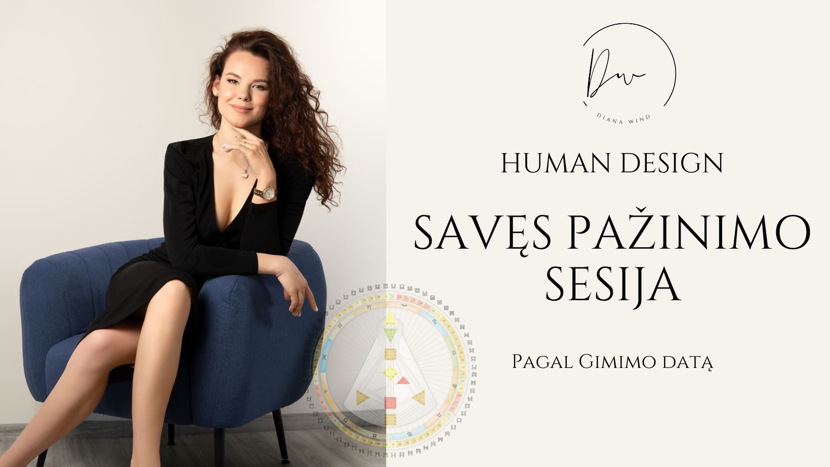 Savęs pažinimo asmeninė sesija (pagal Human Design sistemą) - DianaWind.com